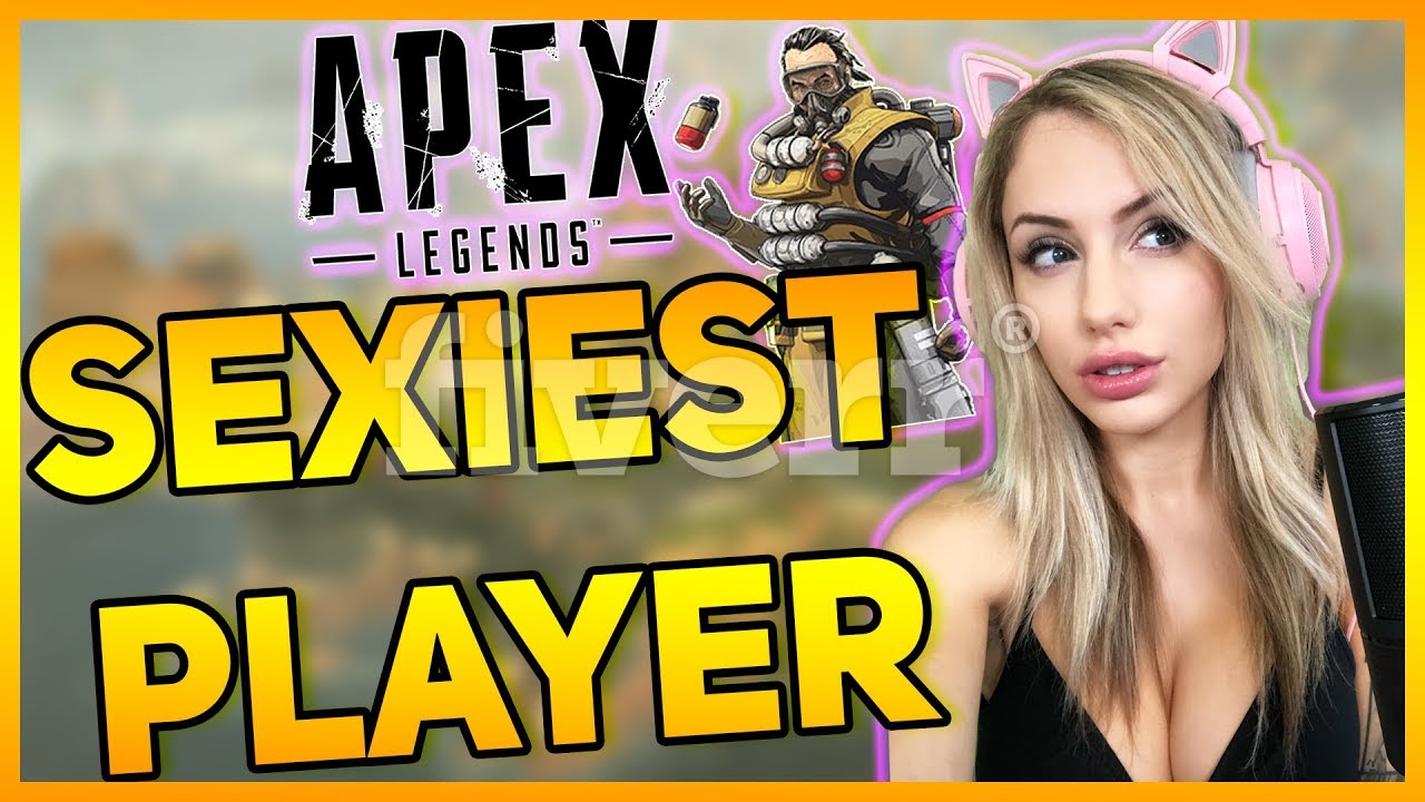 Sexiest Apex Legends player plays with Caustic?! Why that fatty? - YouTube