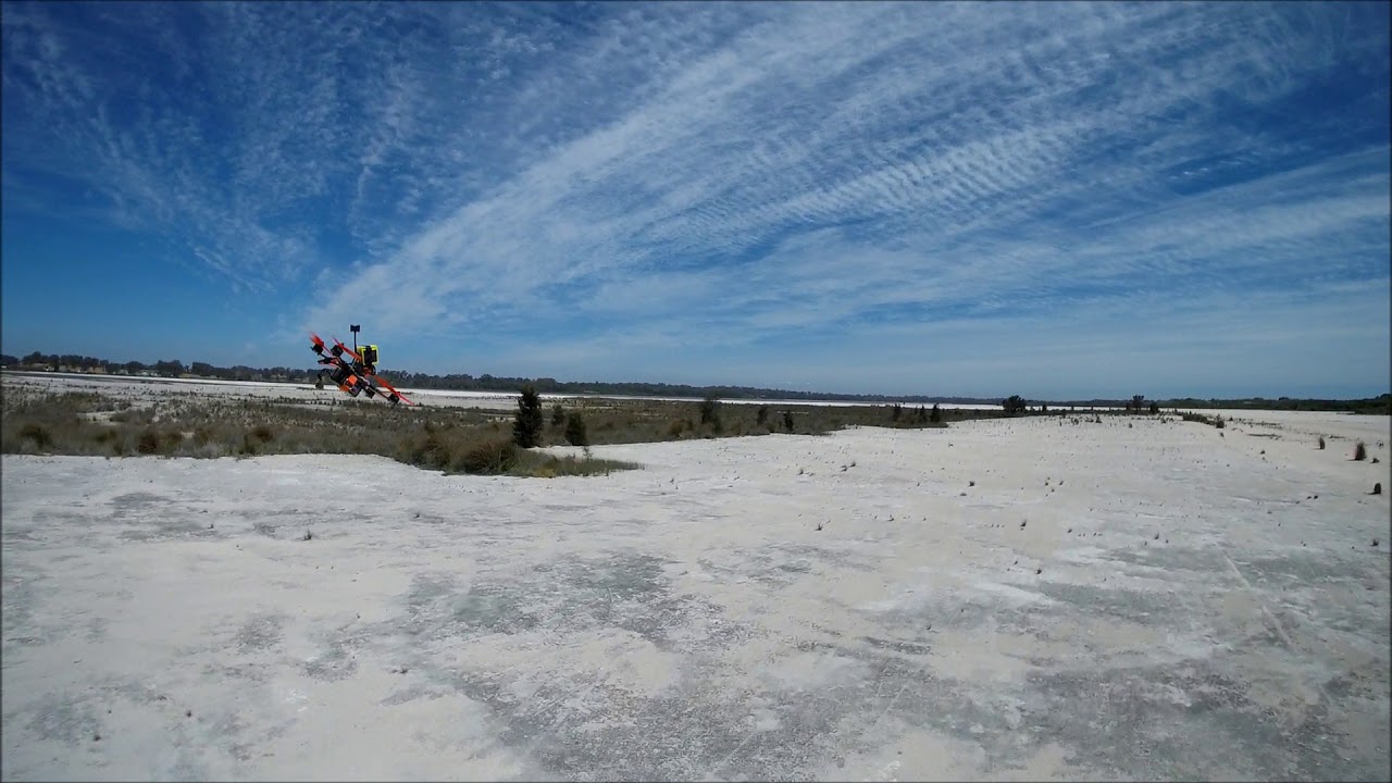 Range Test - Follow Cam - Rockingham Salt Lakes - YouTube