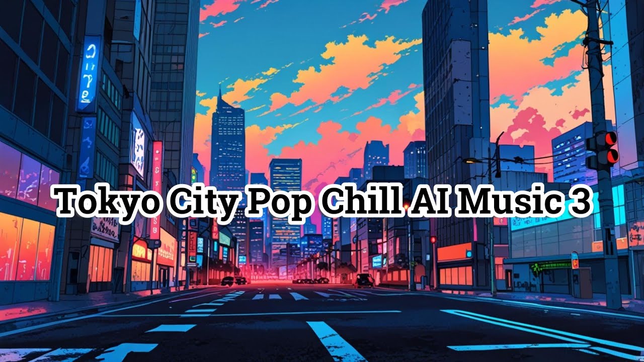 Tokyo City Pop Chill AI Music 3 A Study & Relax in Nostrgia Romance ...