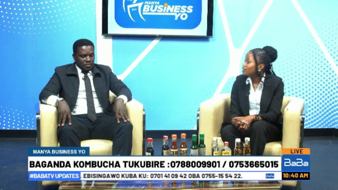 Guest Appearance | Buganda Kombucha Drink - YouTube