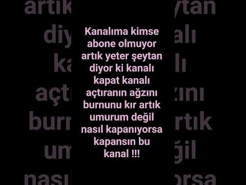 yeter artık bıktım.