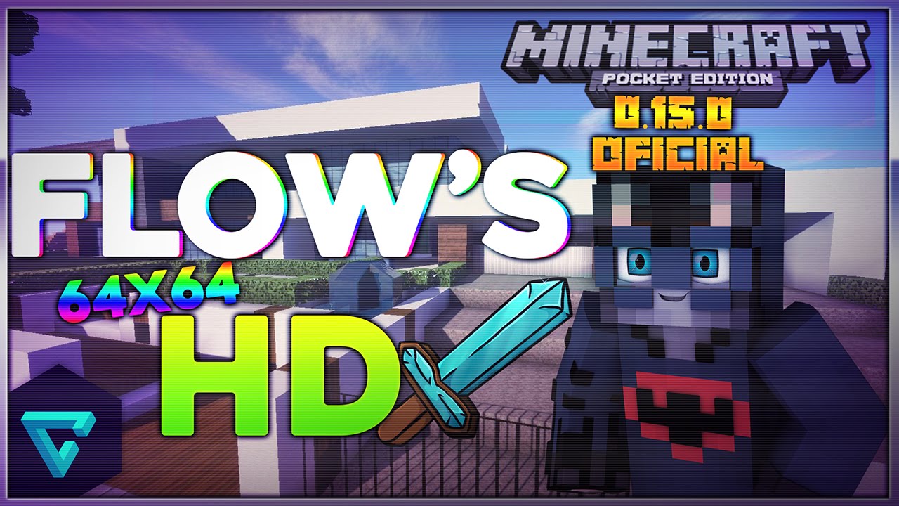 LA MEJOR TEXTURA FLOWS HD PARA MINECRAFT PE 0.15.0 (POCKET EDITION ...