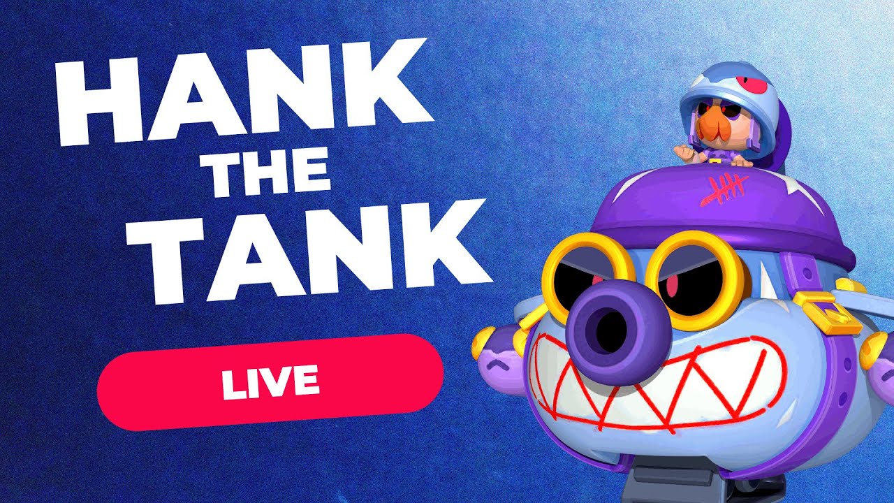 PLAYING HANK THE TANK - BRAWL STARS - YouTube
