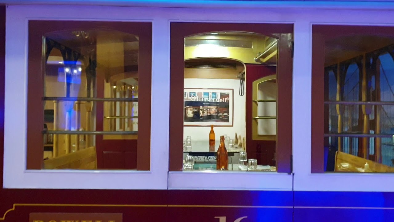 Inside of the Cable Car at Cable Car Restaurant, Bengaluru, India - YouTube