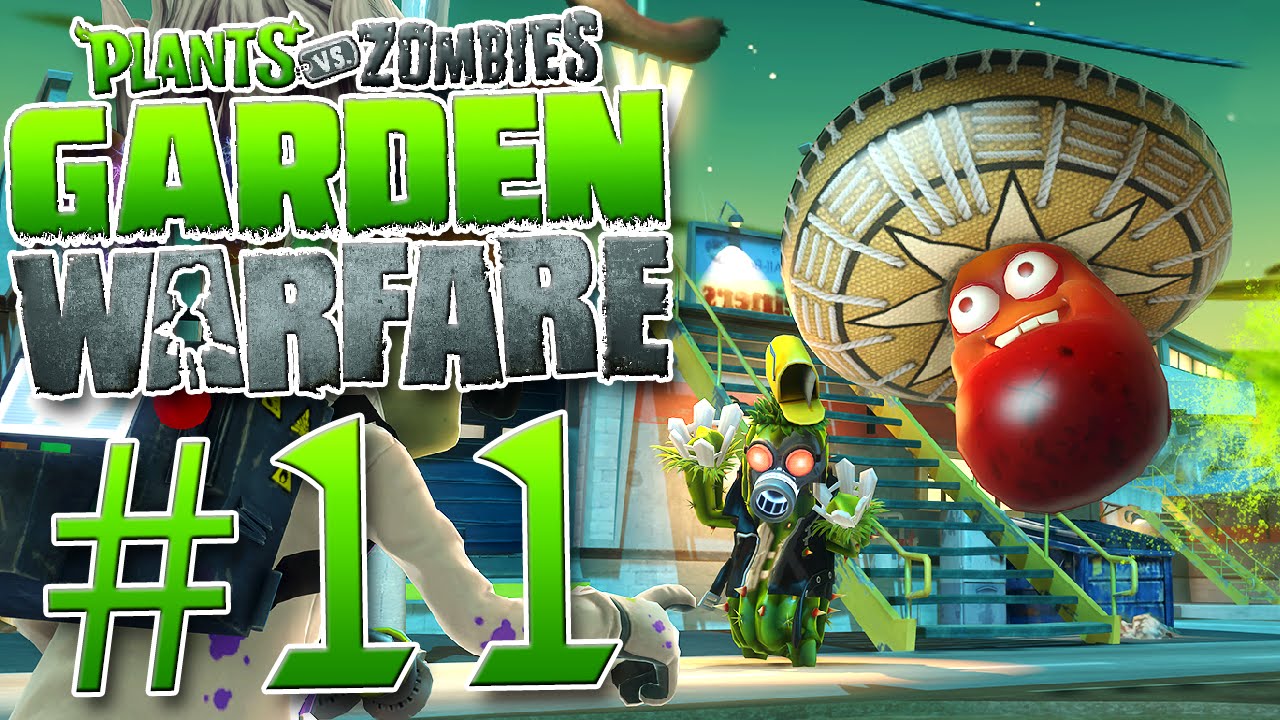 Plants vs Zombies - Garden Warfare # 11 - Commander Gränz - Let's Play ...