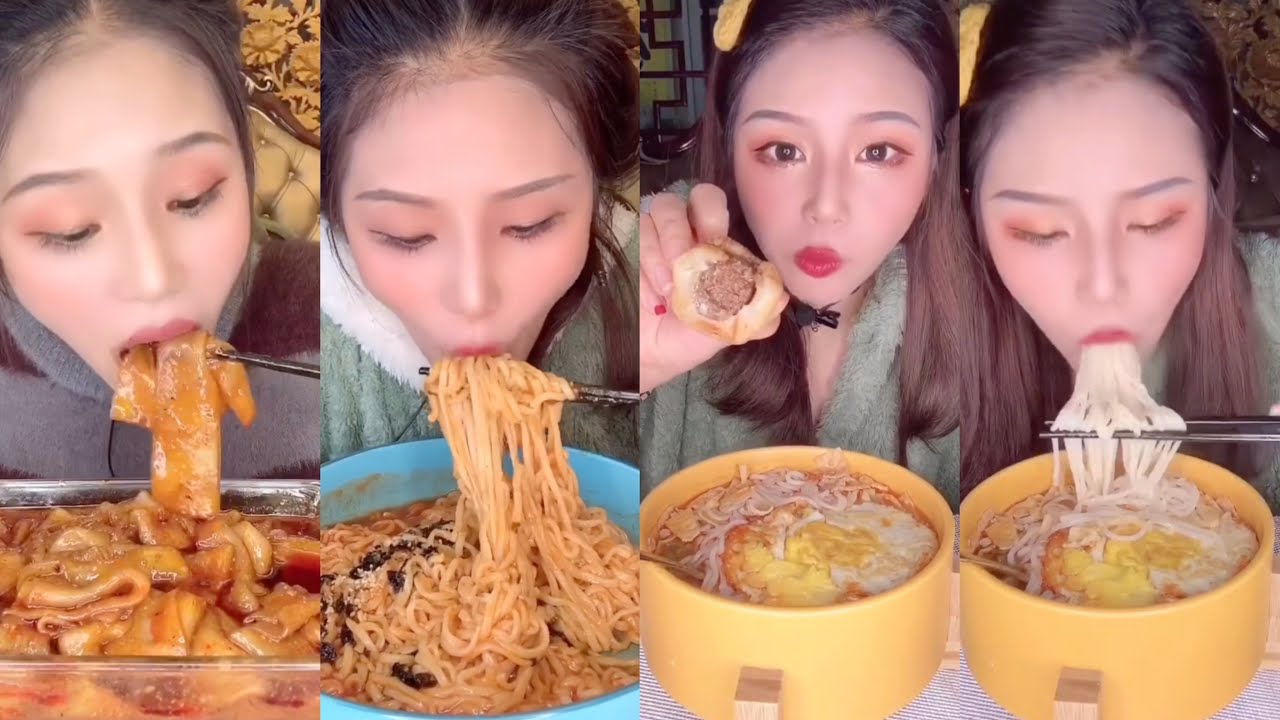 [KWAI FOOD] Mukbang Chinese Food | Kwai Eating | Noodles Mukbang | 먹방 ...