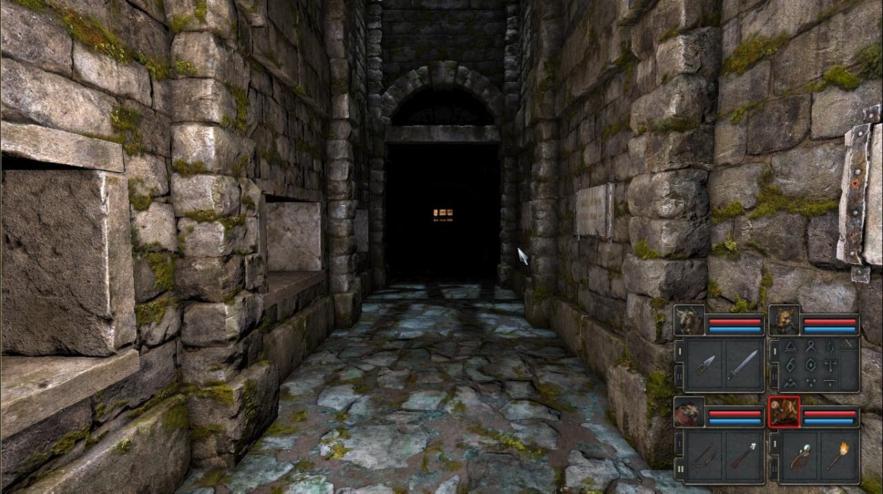 Legend of Grimrock 2 Scroll, Rock, Sword Puzzle - YouTube
