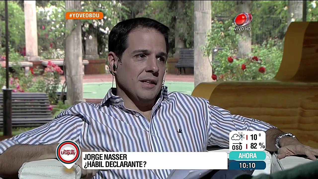 Jorge Nasser entrevistado por Federico Paz en Buen día Uruguay - YouTube
