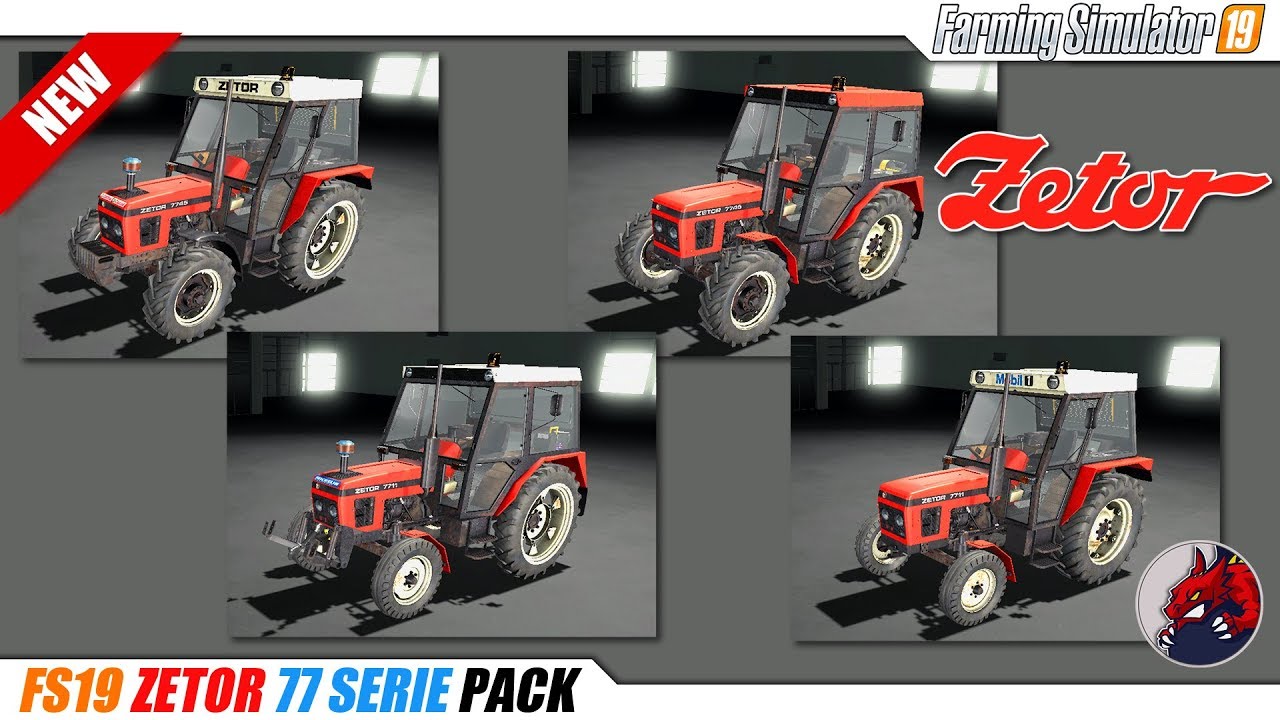 FS19 | ZETOR 77 SERIE PACK v1.0 - review - YouTube