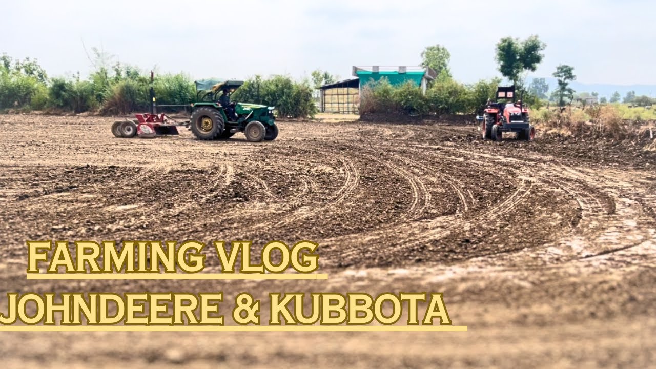 John Deere se APL laser machine / farming vlog / Gaurav Meena - YouTube
