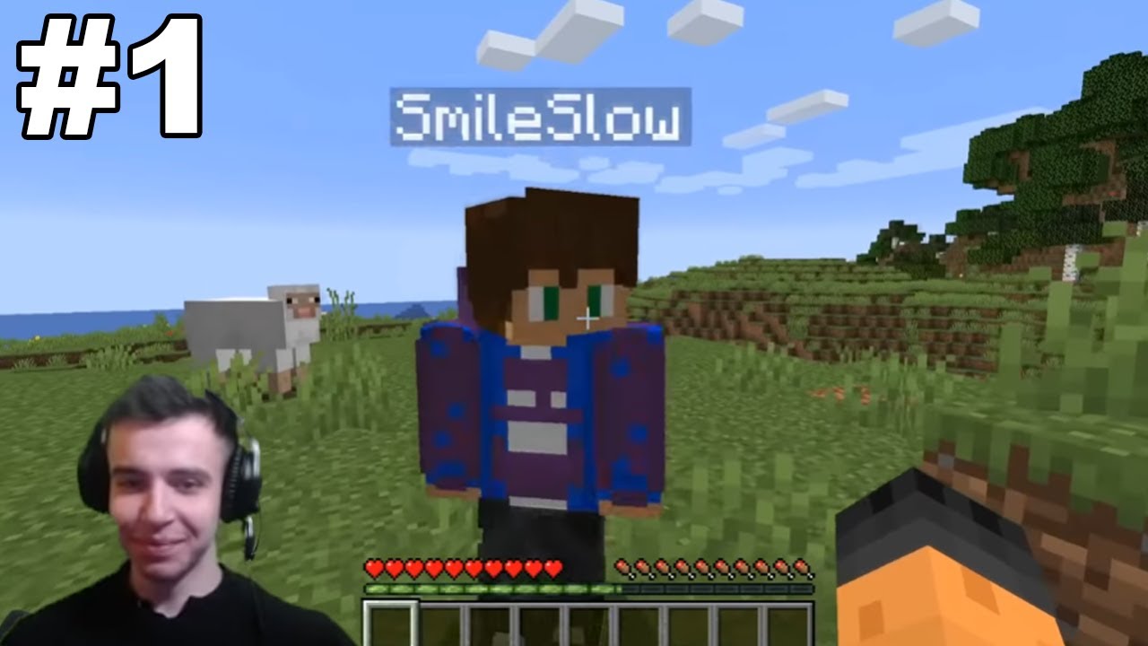 OGLĄDAM MÓJ PIERWSZY FILM z Minecraft z SmileSlow - YouTube