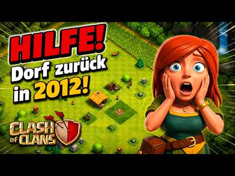 HILFE! DORF IN 2012 GEFANGEN! 😱😱 Clash of Clans * CoC