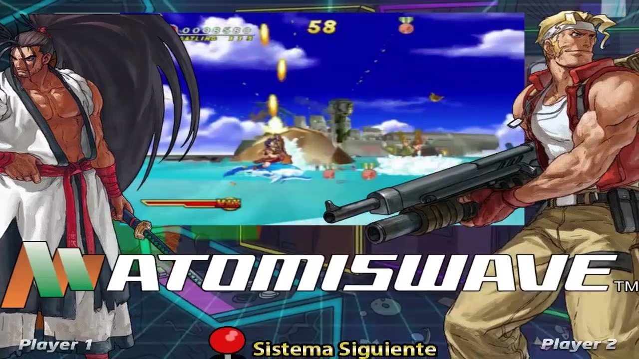 Sammy Atomiswave Para AC HyperSpin - YouTube