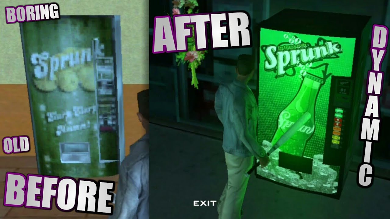 Dynamic Vending Machine - GTA SA - YouTube