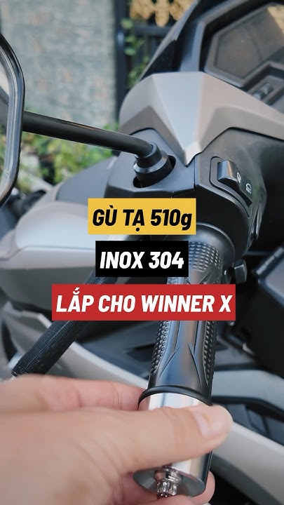 Gù tạ inox 304 nặng 510g gắn cho Winner, Sh, Vario 125/150 #airblade160 - YouTube