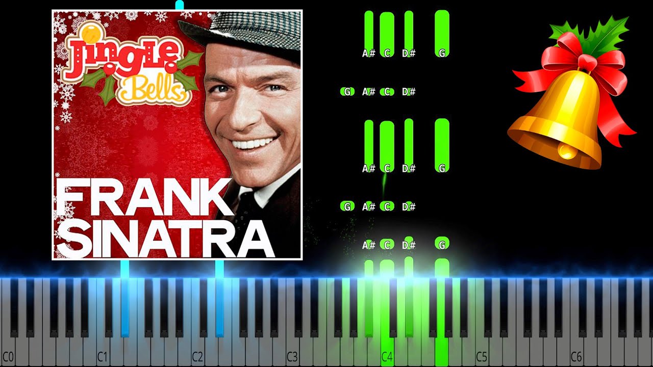 Frank Sinatra - Jingle Bells Piano Tutorial - YouTube