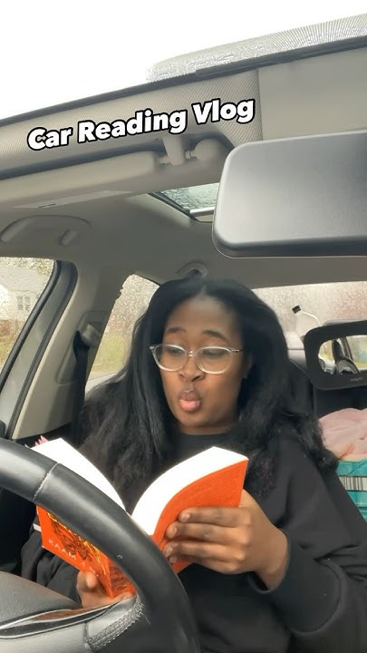 Do you read in your car? I had a few minutes to myself and took ...