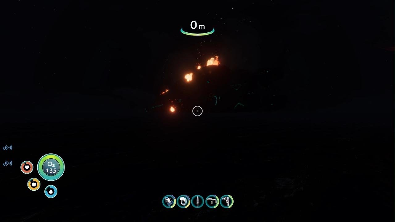 Subnautica: Big ship go boom - YouTube
