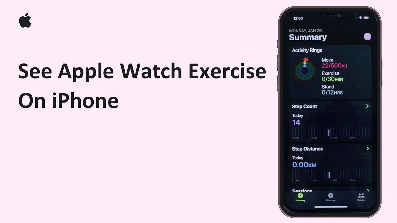 How To See Apple Watch Exercise On iPhone 2026 | View Apple Watch ...