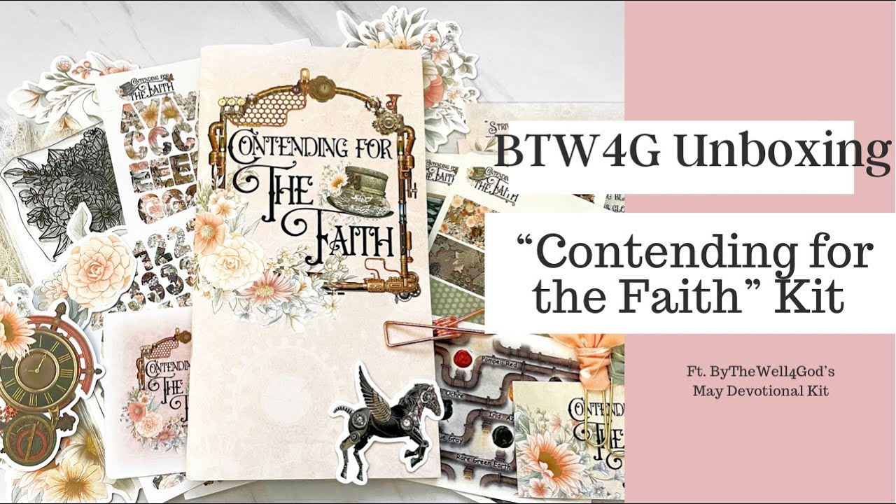 “Contending for the Faith” Kit Unboxing | Bible Journaling ...