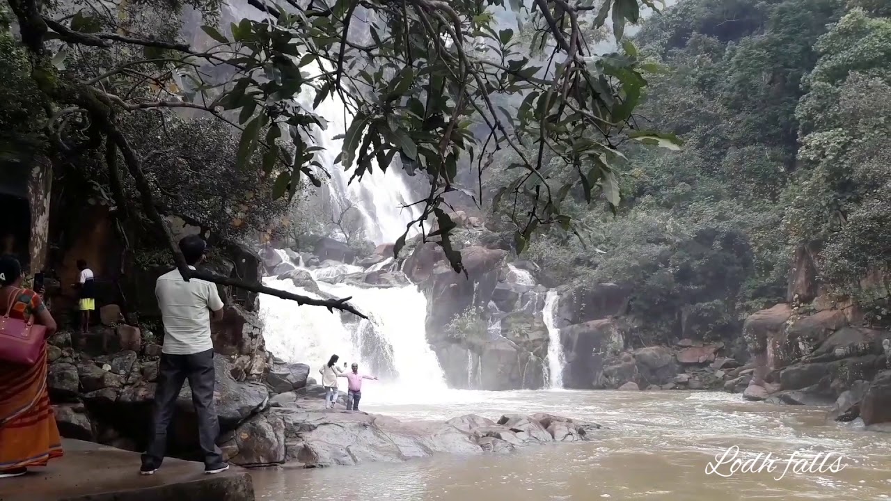 Lodh water falls - YouTube