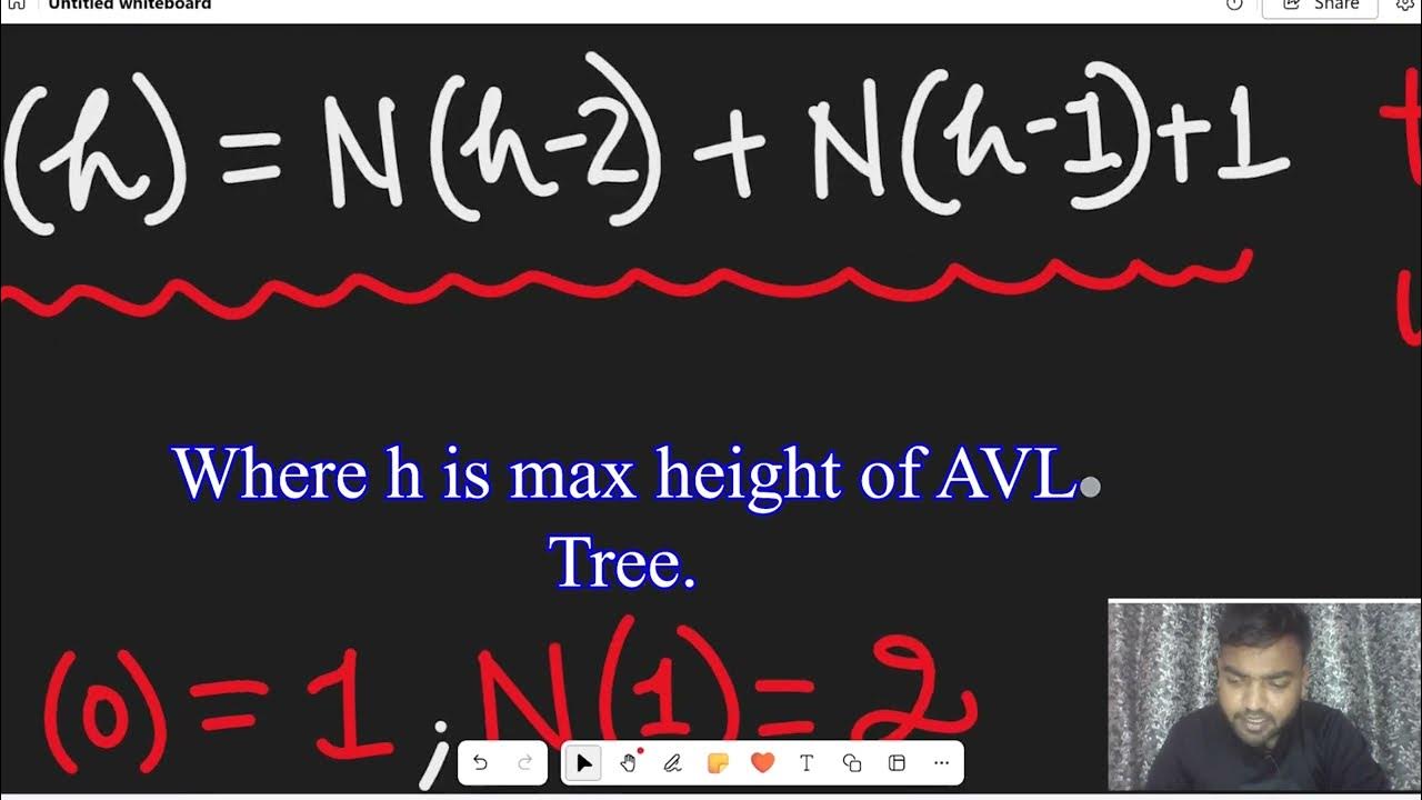 Short Trick || Maximum Height of an AVL Tree with n Nodes || Data Structures | - YouTube