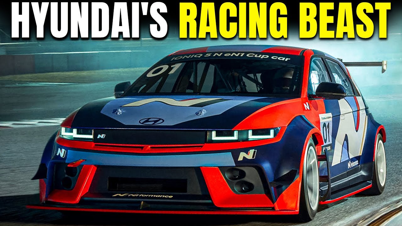 Just Revealed: Hyundai's New Ioniq 5N eN1 Race Car Is INSANE - YouTube