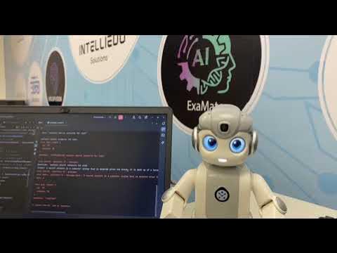 My project to connect Alpha Mini Robot to ChatGPT - YouTube
