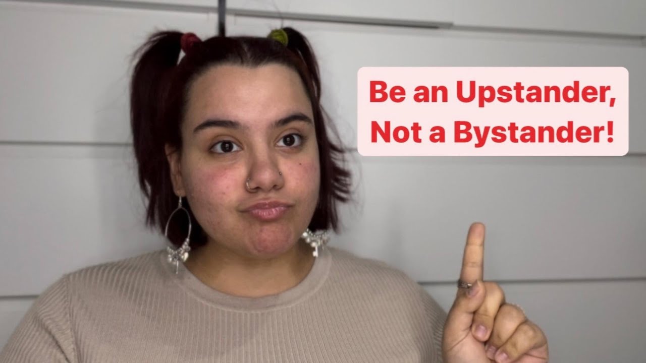 Be a buddy, not a Bully - Be an Upstander, not a Bystander - YouTube