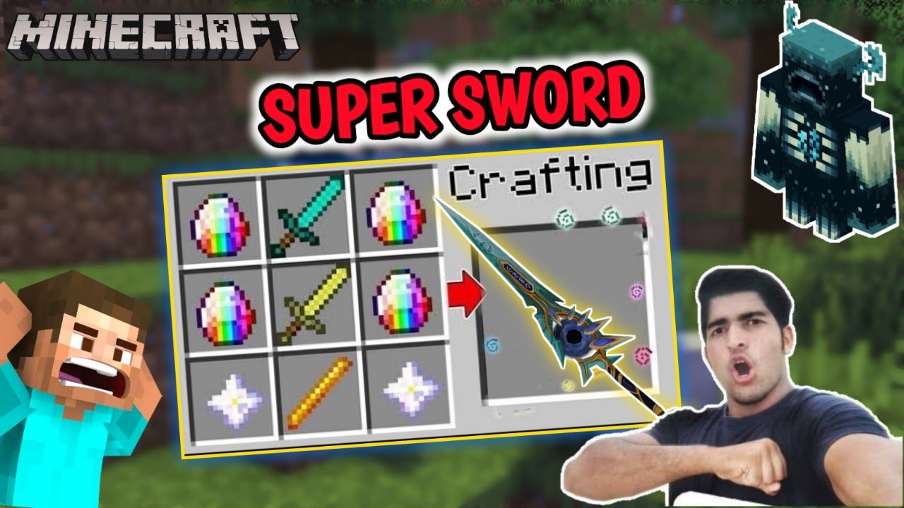Killing JOGINDER with Super Sword in Minecraft 😂 | Warden Mod - YouTube