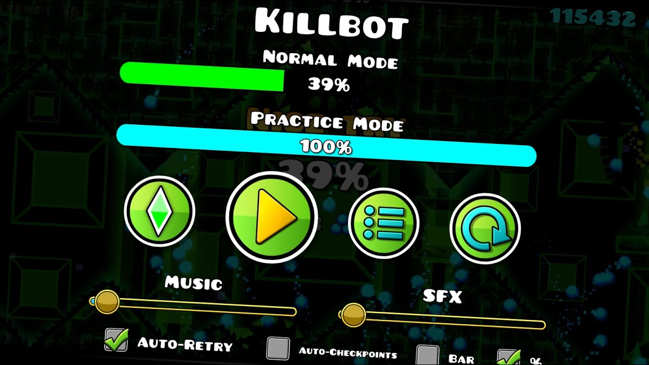 Killbot Progress #5 | 39% | Geometry Dash - YouTube