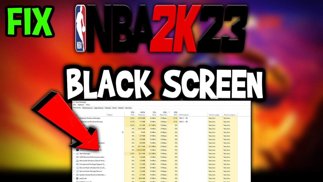 NBA 2K23 – How to Fix Black Screen & Stuck on Loading Screen - YouTube