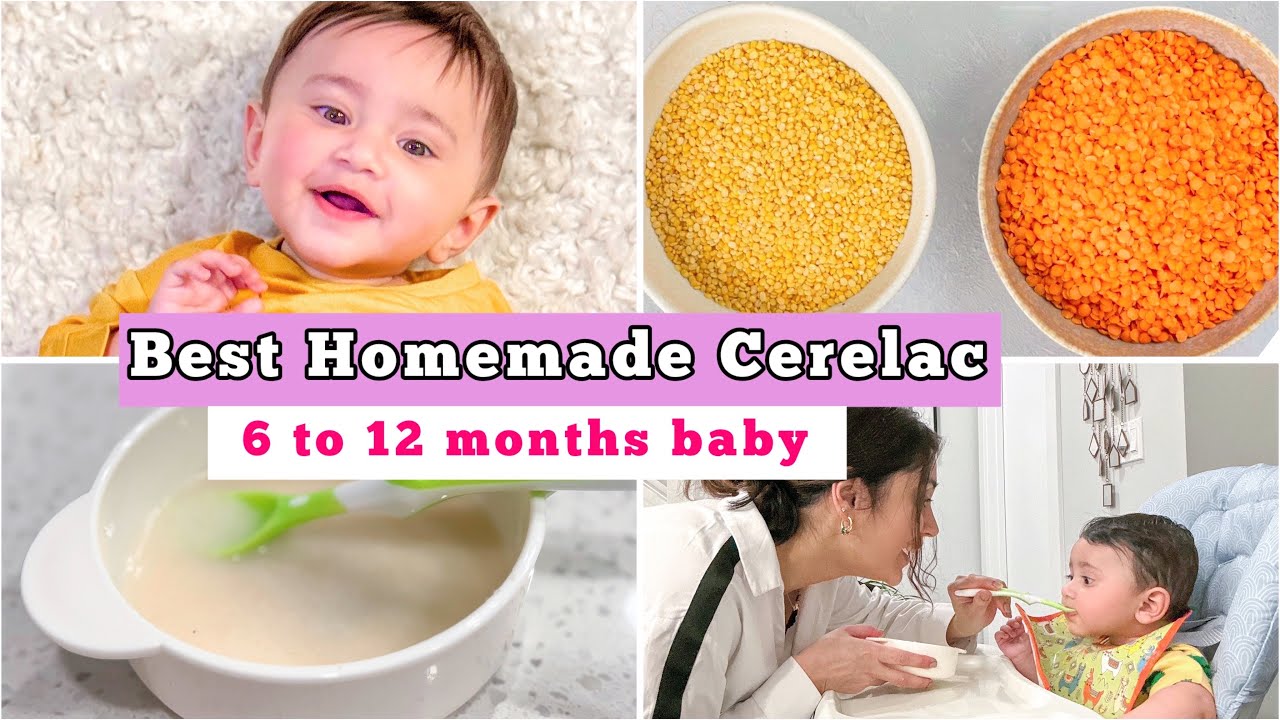 CERELEC RECIPE ( 6 to 12 months baby ) - YouTube