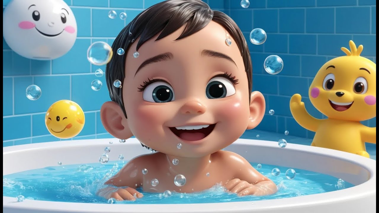 Splish, Splash, A Rainbow Bath | Fun Bath Time Song for Kids | Sing ...