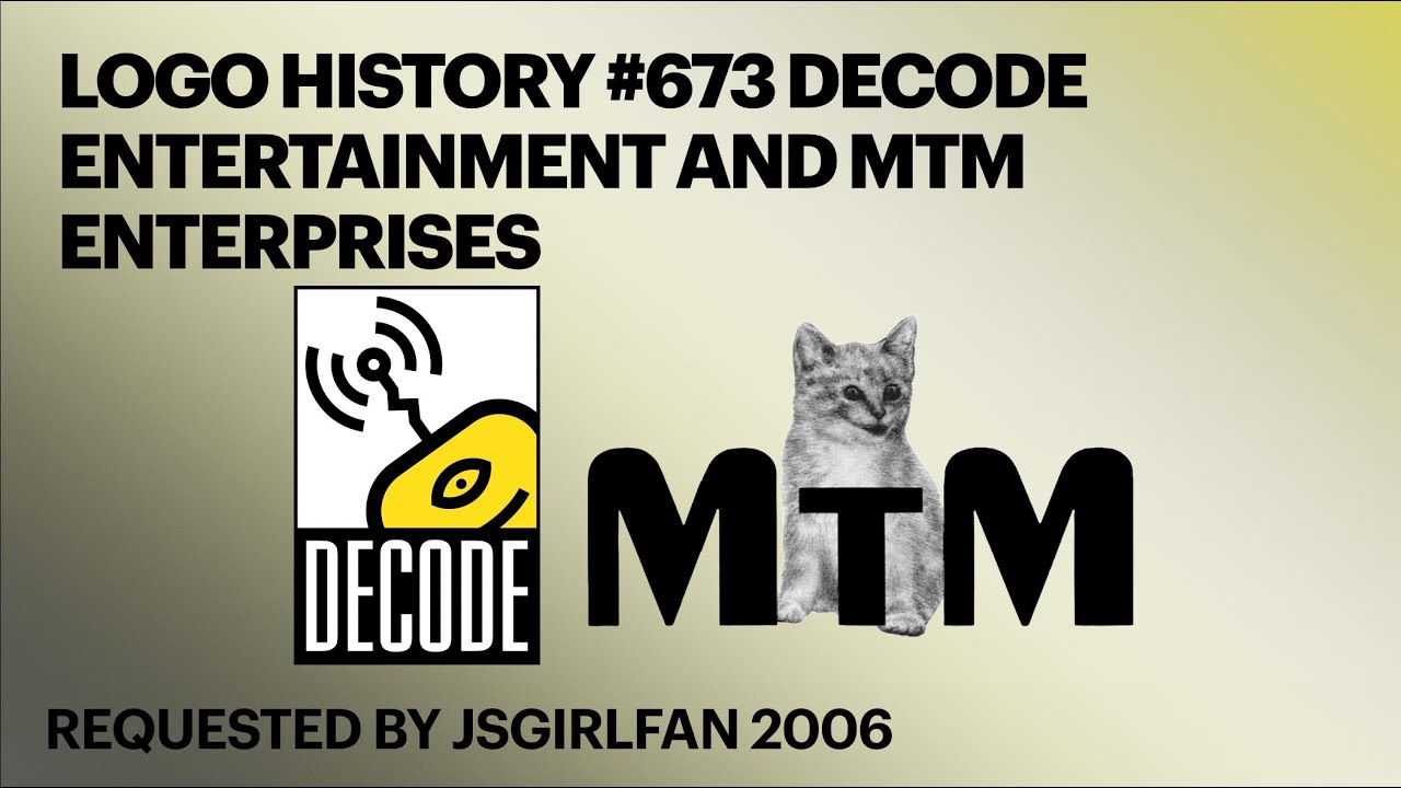 Logo History #673 Decode Entertainment and MTM Enterprises - YouTube