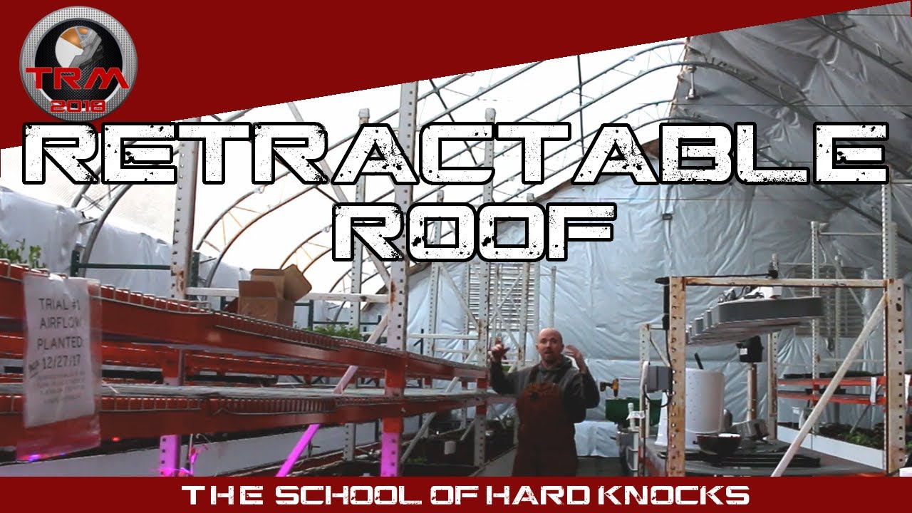 Greenhouse - RETRACTABLE ROOF NOW? - YouTube