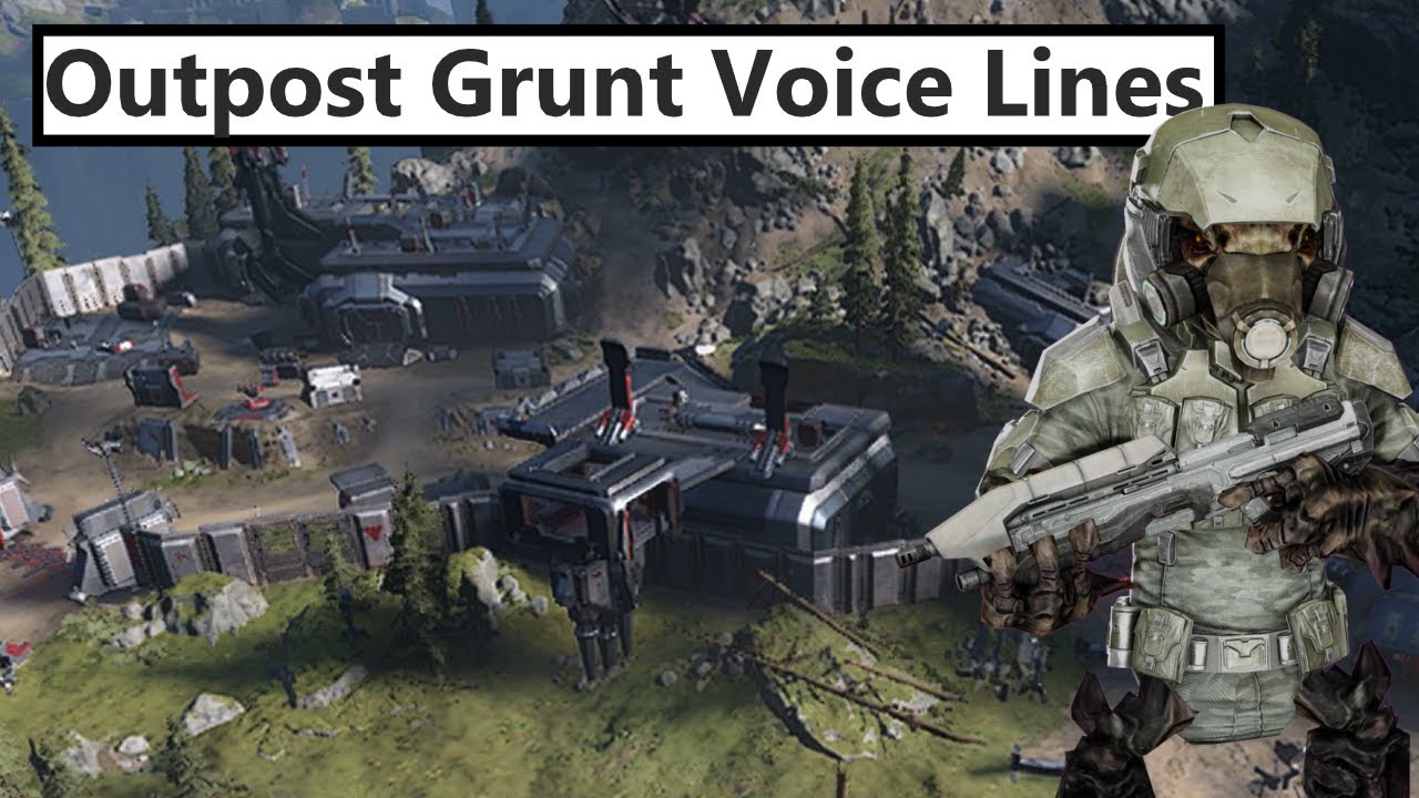 All Grunt Outpost Broadcasting Voice Lines | Banished Outposts - Halo ...