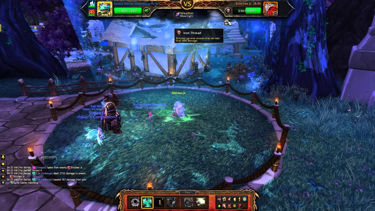 WoW Pet Battles Stitches Jr. - YouTube