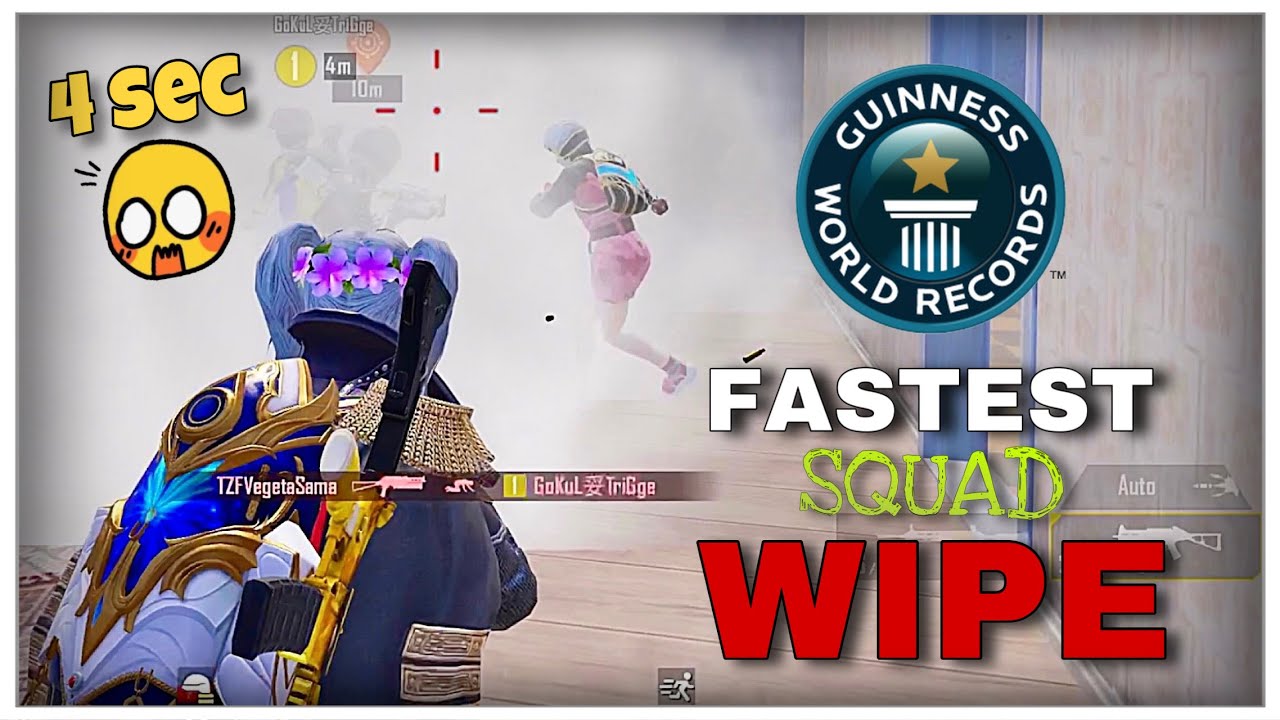 WORLD’S FASTEST SQUAD WIPE RECORD 🤯 - YouTube