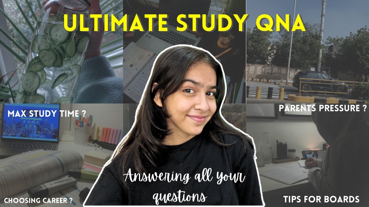 The ultimate study QNA / Study tips , my future plans and much more !! - YouTube