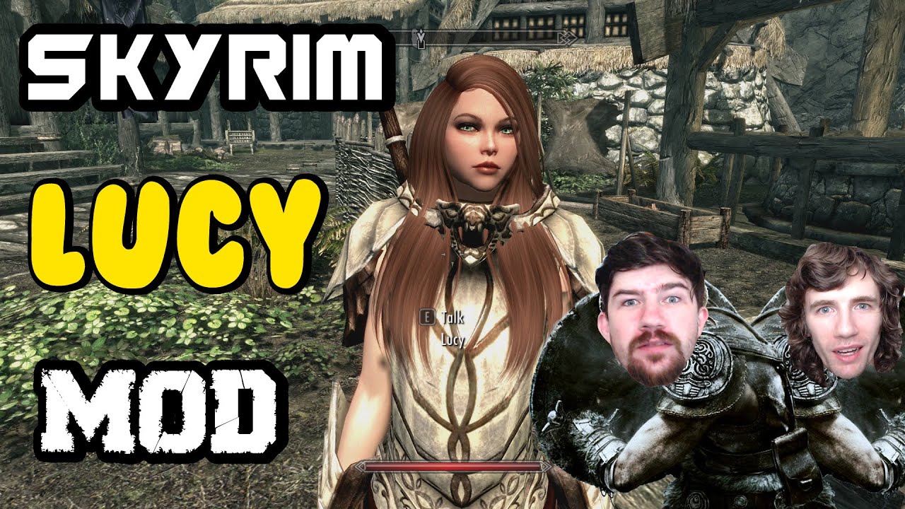 The Monday Mod Show - Lucy Mod ! - The Elder Scrolls Skyrim Mods 2016 ...