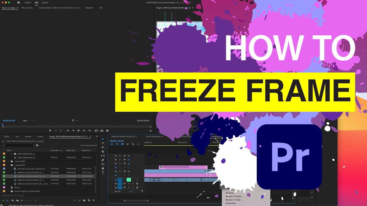 How To Take A Freeze Frame In Premiere Pro - Infoupdate.org