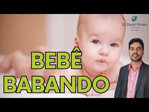 Bebê de 1 mês babando muito: entenda; - YouTube