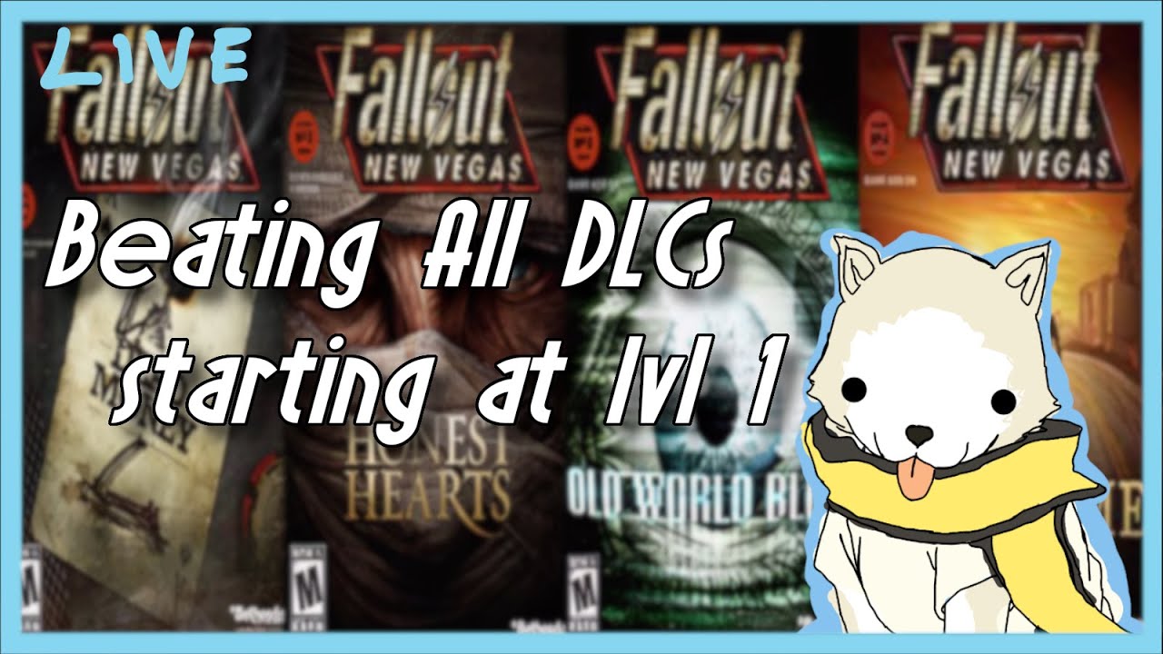Beating EVERY FNV DLC as fast as i can, starting at level 1, also i can ...