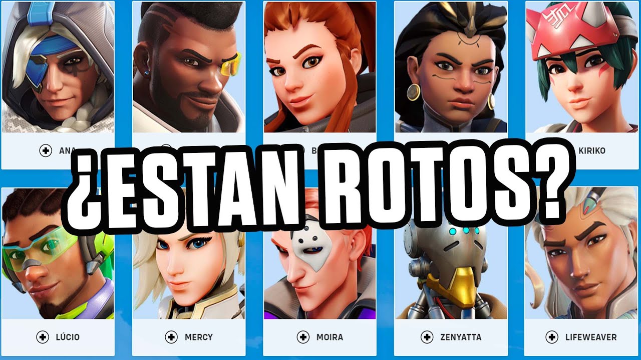 LOS SUPPORTS ESTÁN ROTOS EN OVERWATCH 2? | Debate con @Ivajpro ...