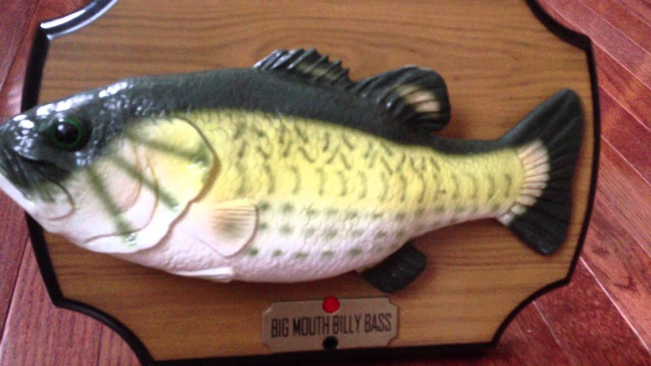 BIG MOUTH BILLY BASS "THE SINGING SENSATION" - YouTube