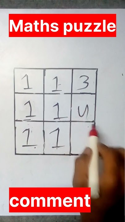 Maths test || tricky maths puzzle ||#viral #short - YouTube