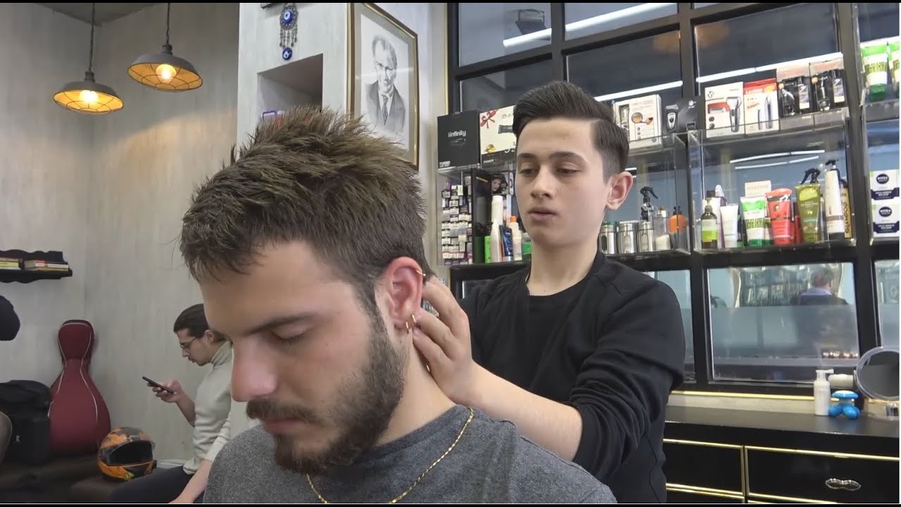 Asmr Turkish Barber Face Head And Body Massage 252 Youtube