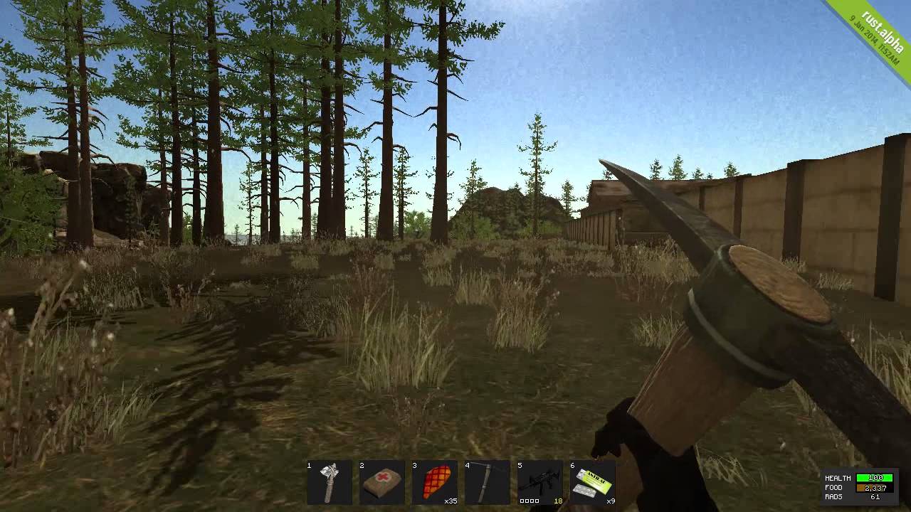 Rust Gameplay (Alpha) EP9 PVE Server - YouTube