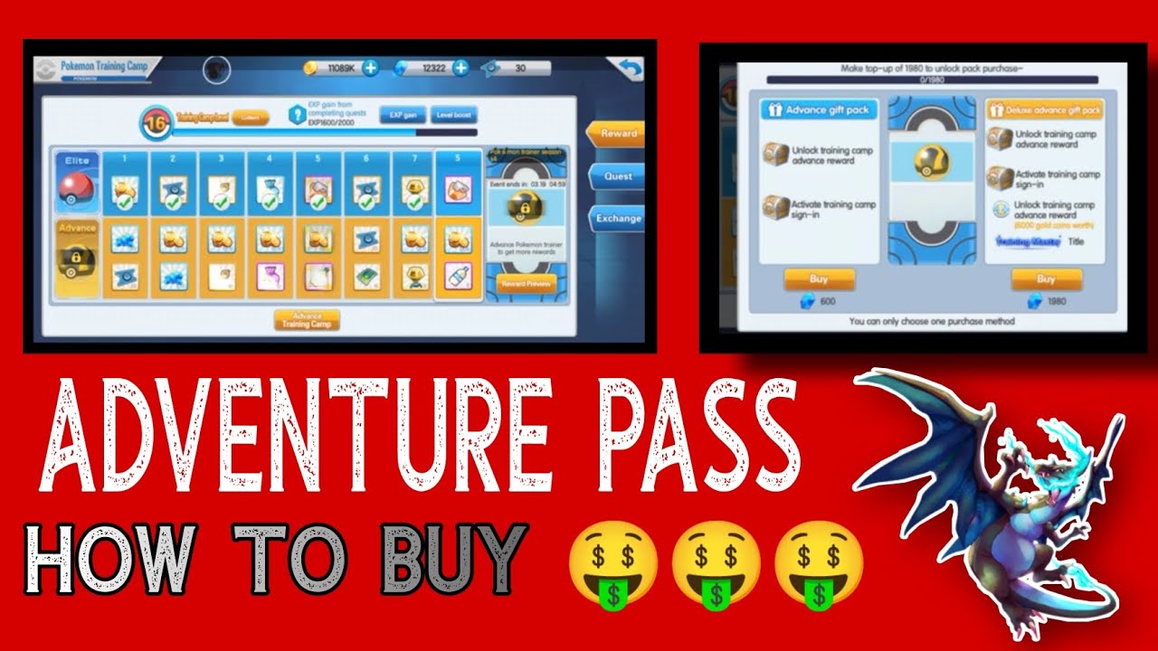 How to Buy 🤑 Adventure Pass/Free 🆓 adventure Pass🛂 in awaken monster ...